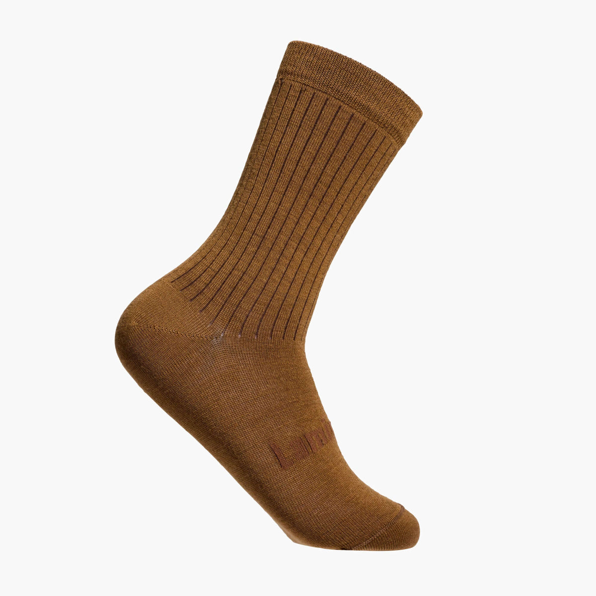Merino Wool Crew Socks | MAN | Walnut - Lamington Australia